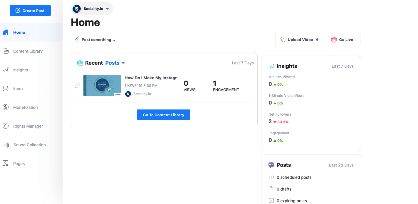 Unique Facebook Creator Studio Features - Sociality.io Blog