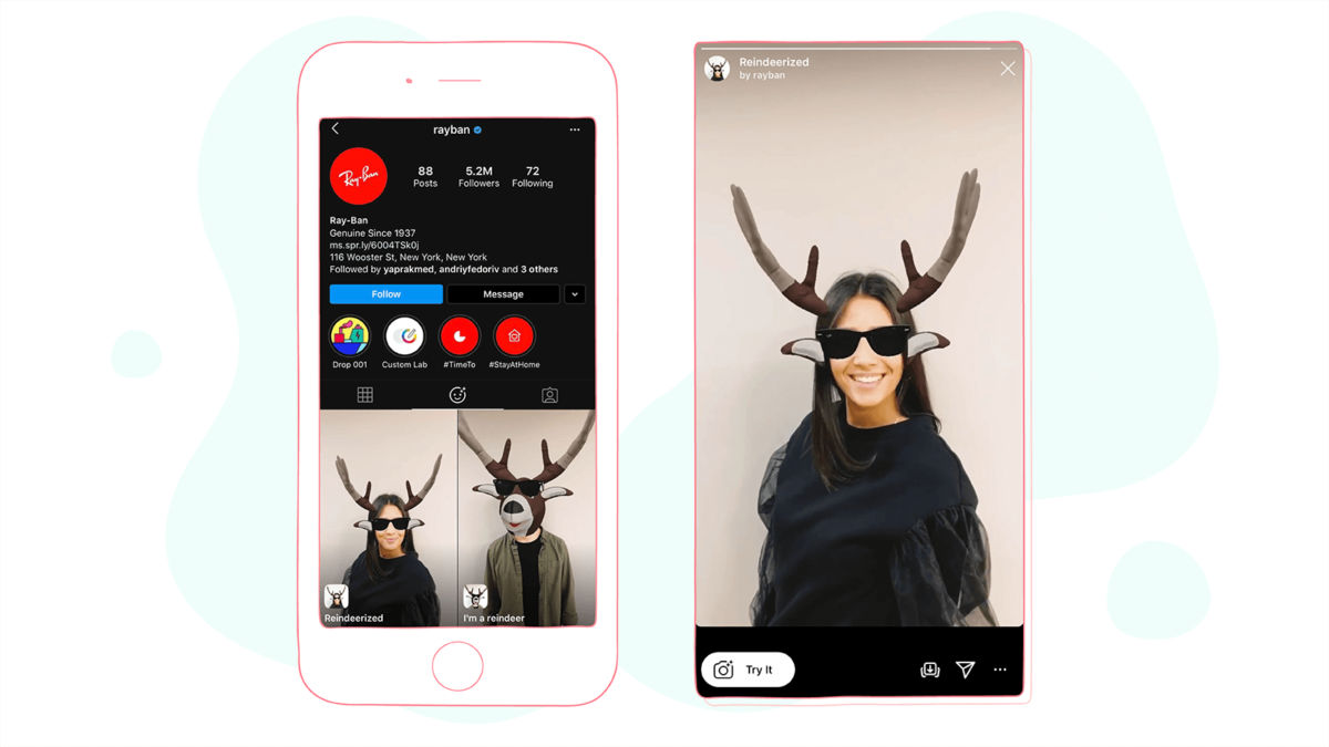 How To Create Custom Instagram AR Filters For Your Brand?