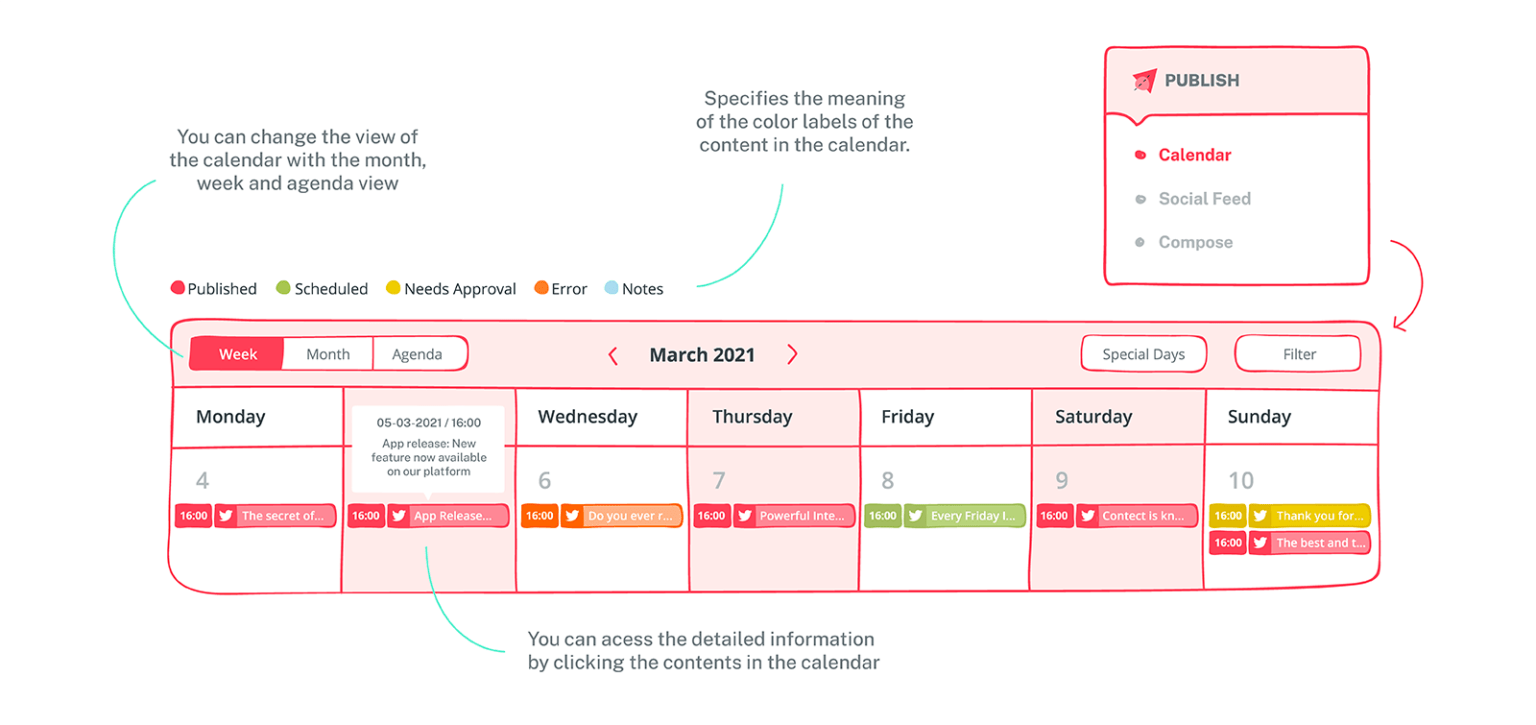 How to organize and optimize social media calendar - Sociality.io Blog