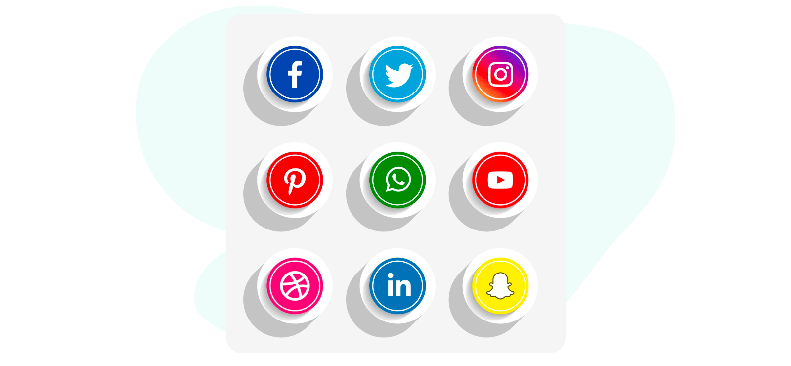 26 Free vector social media icons - Sociality.io Blog