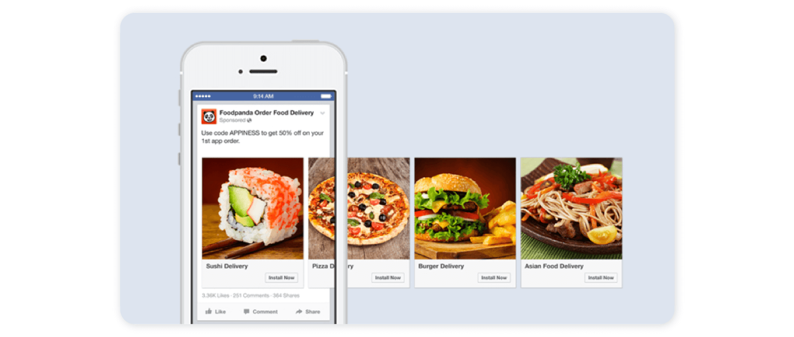 5 tips for a click-worthy Facebook carousel ad