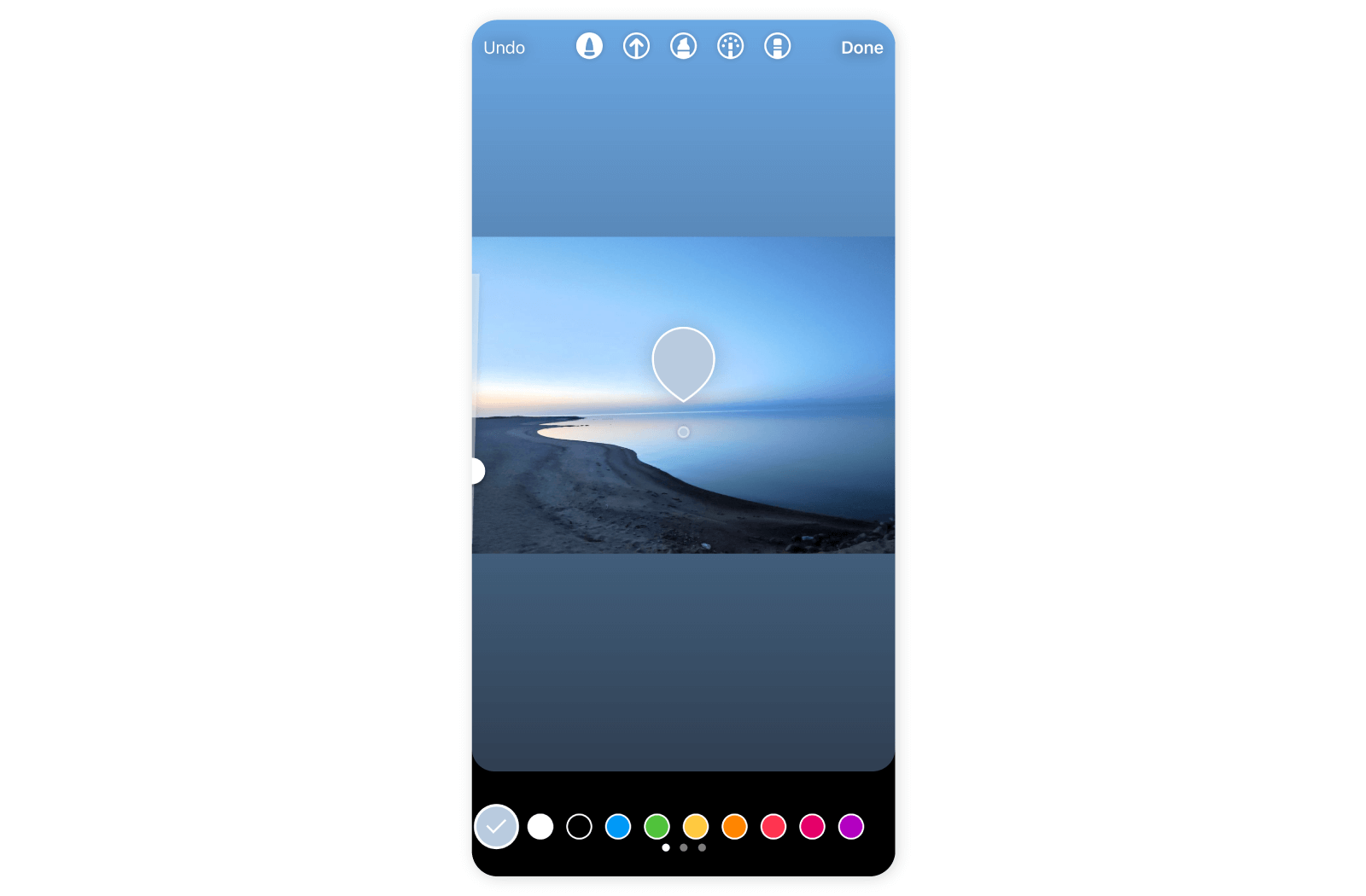 How to change the background color of Instagram Stories?