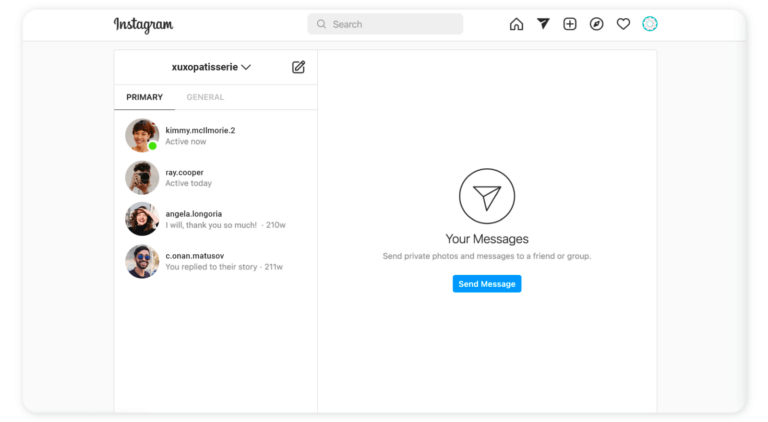 How to check Instagram Direct Messages on your PC