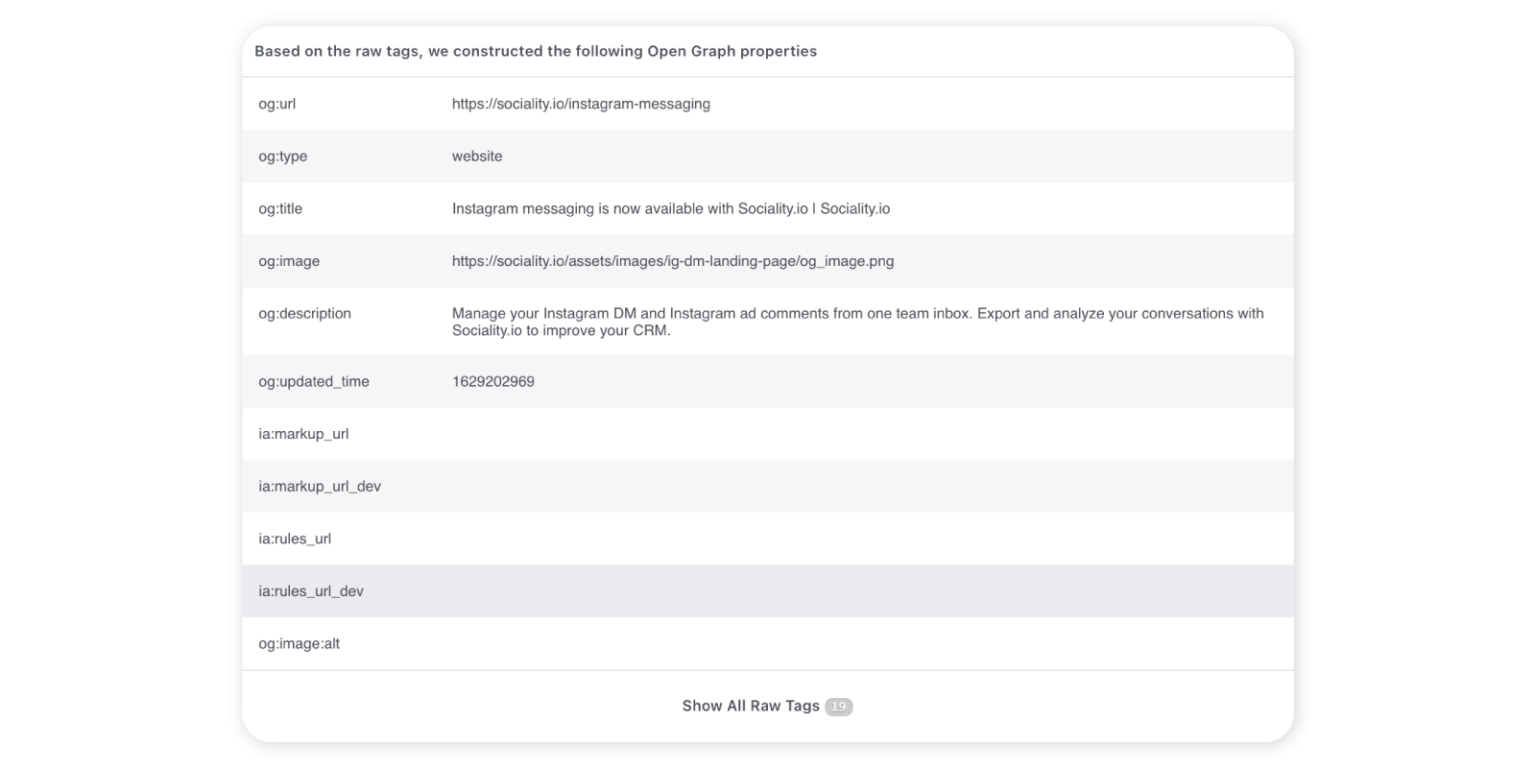 How to use Facebook Debugger to fix your content