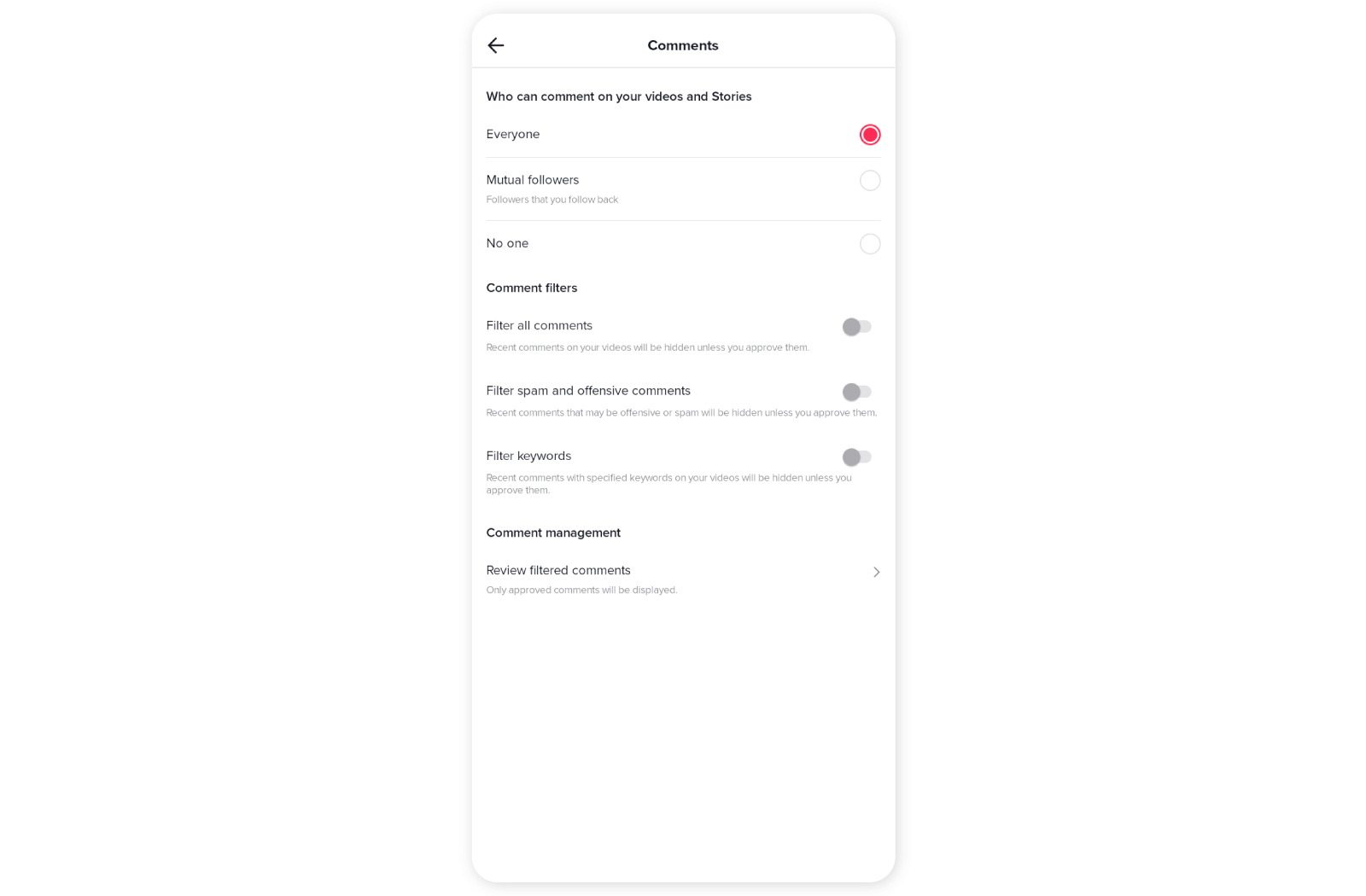 How to manage TikTok comments? (Limit, pin, delete, and more!)