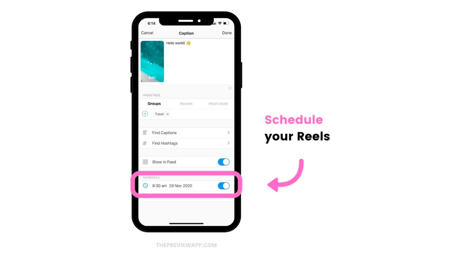 How to schedule Instagram Reels? Free + paid tools