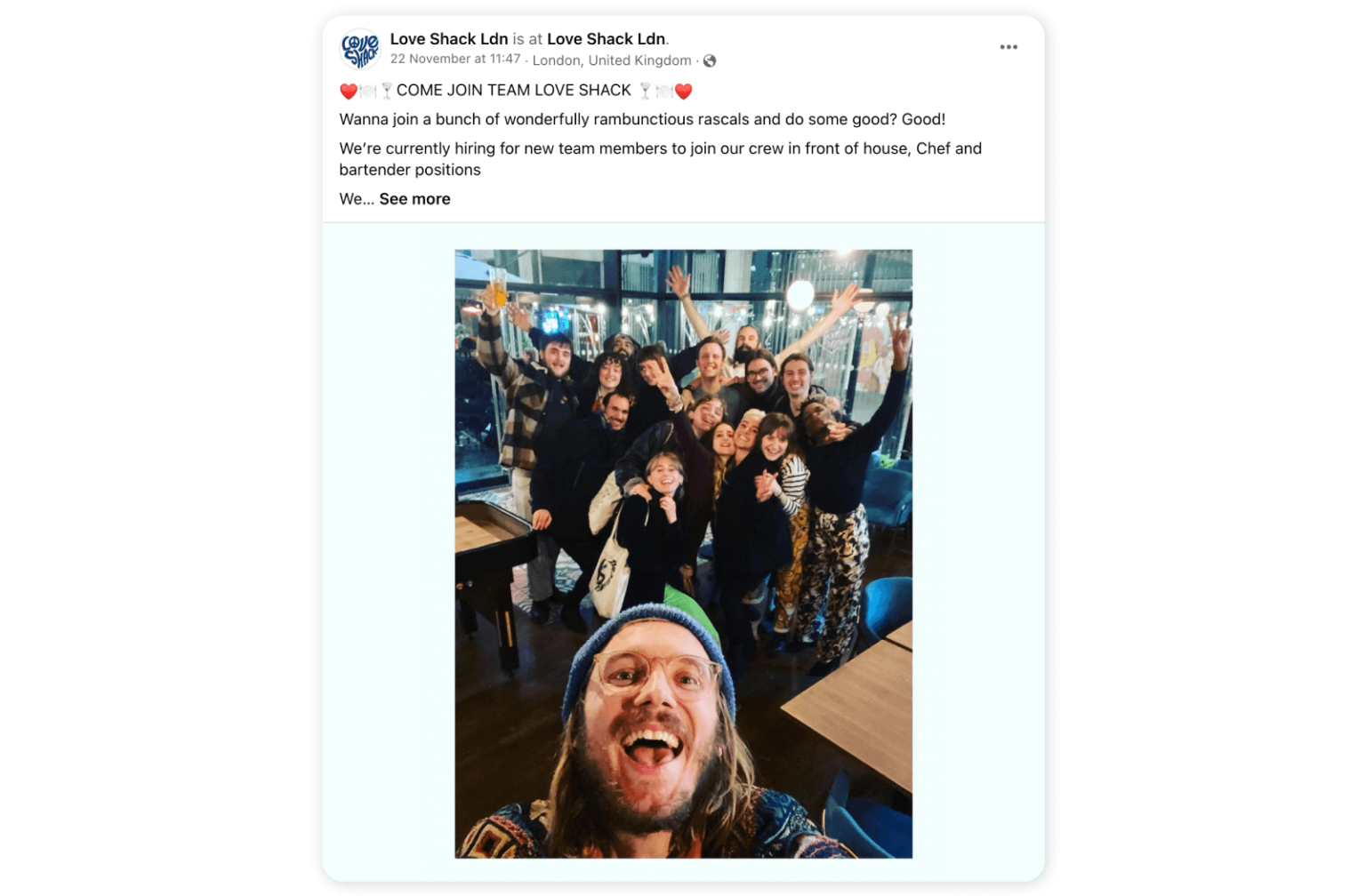 We are hiring social media post: The basics and examples