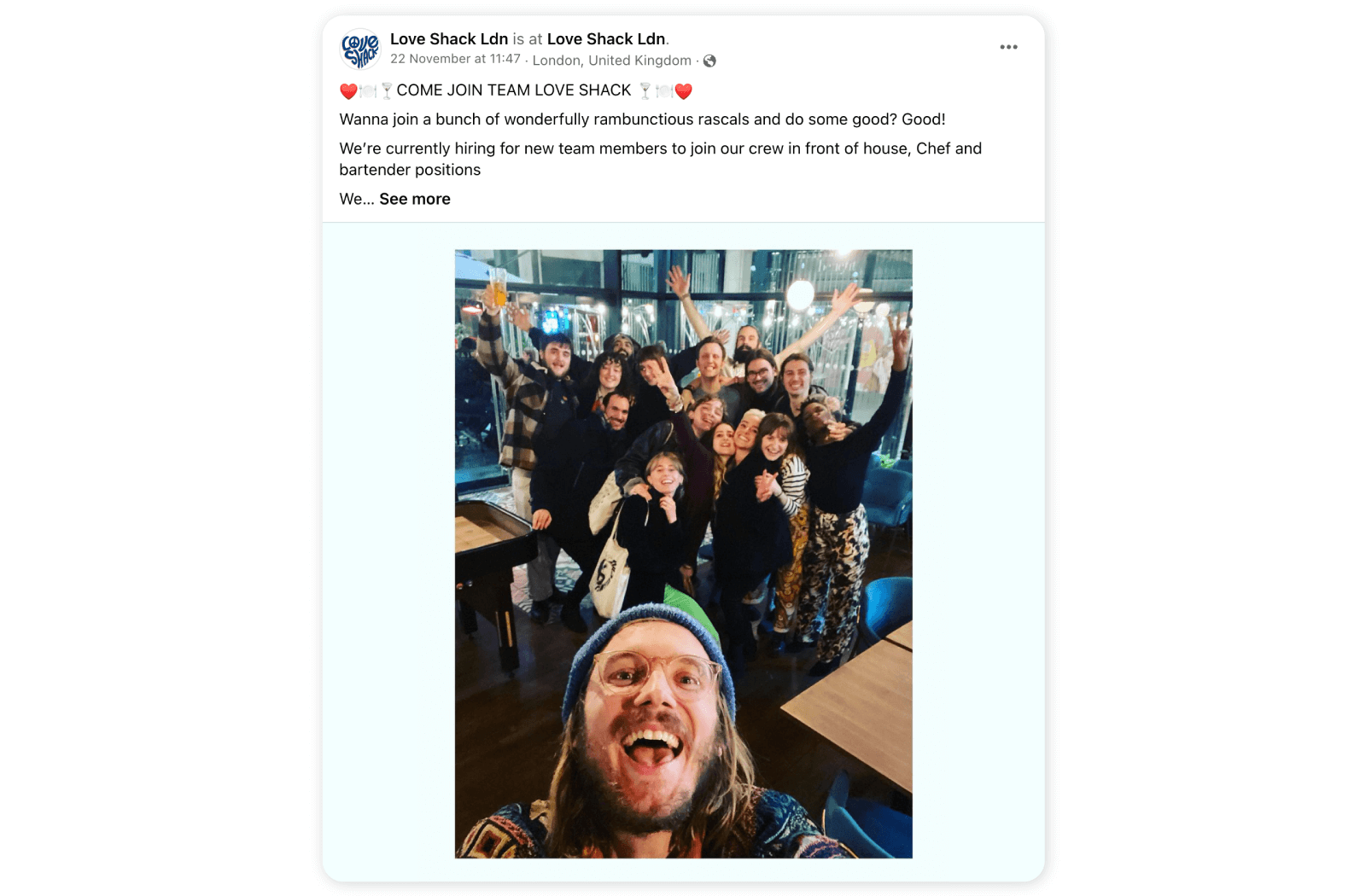 We are hiring social media post: The basics and examples