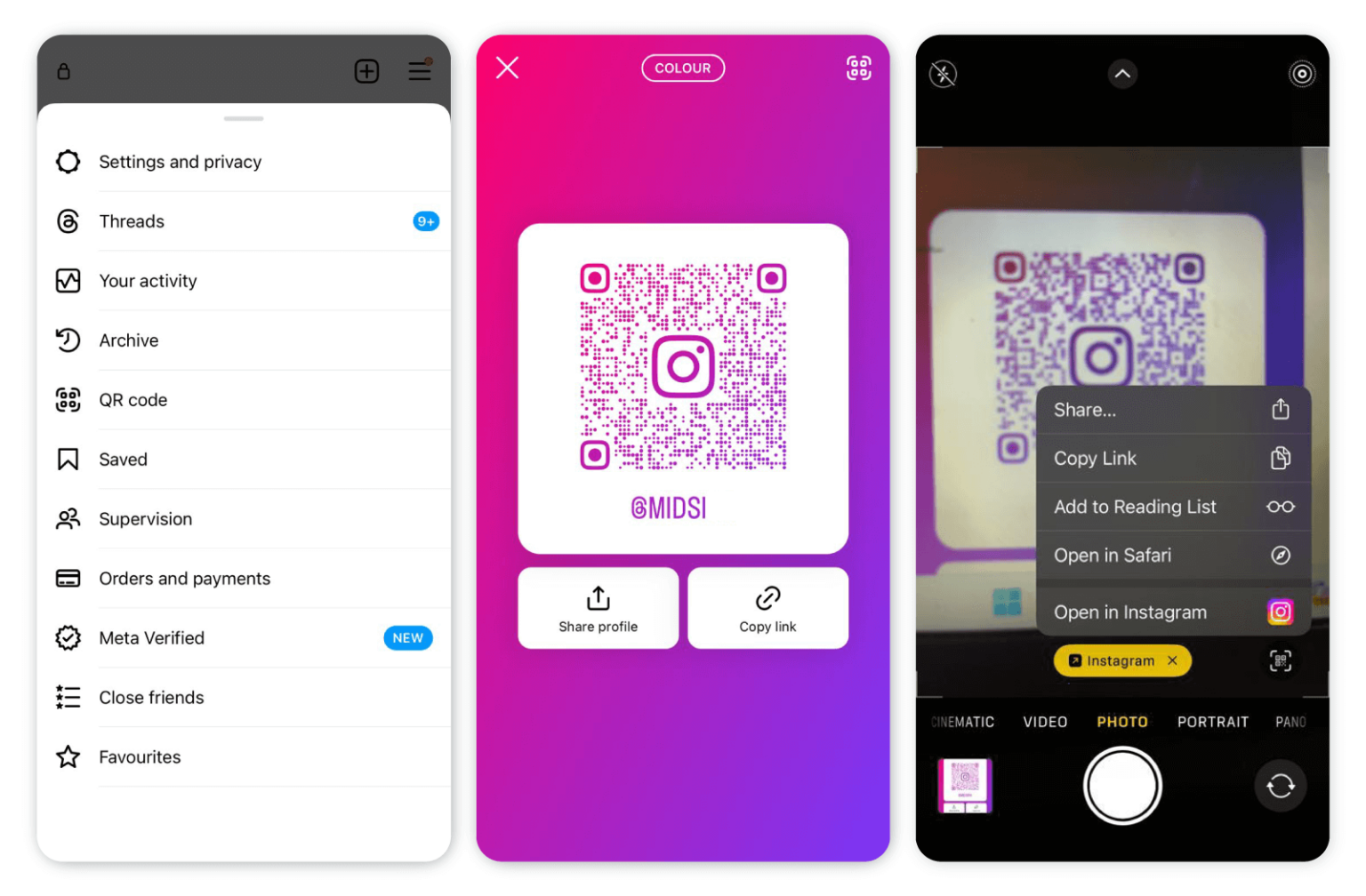 QR code for Instagram account: How to create and use them