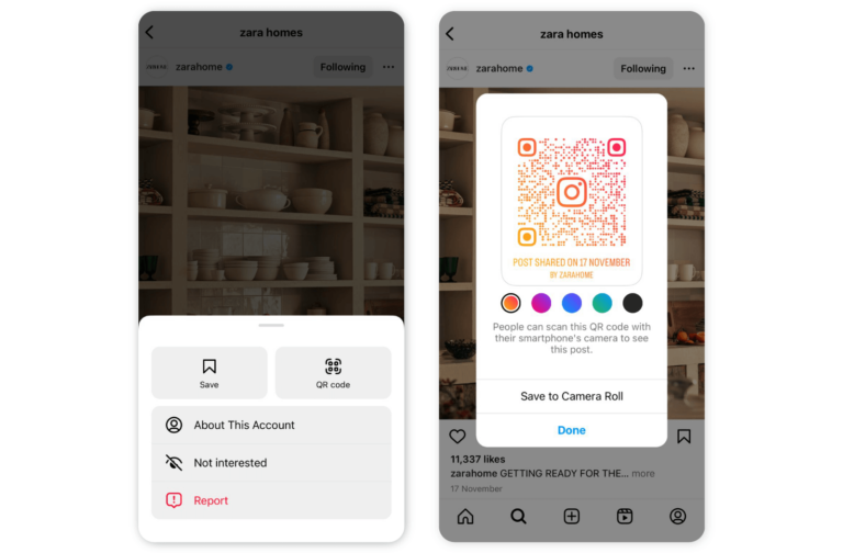 QR code for Instagram account: How to create and use them