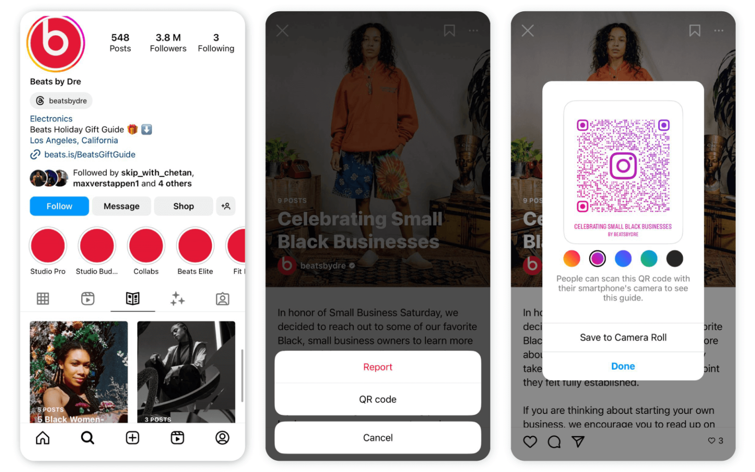 QR code for Instagram account: How to create and use them