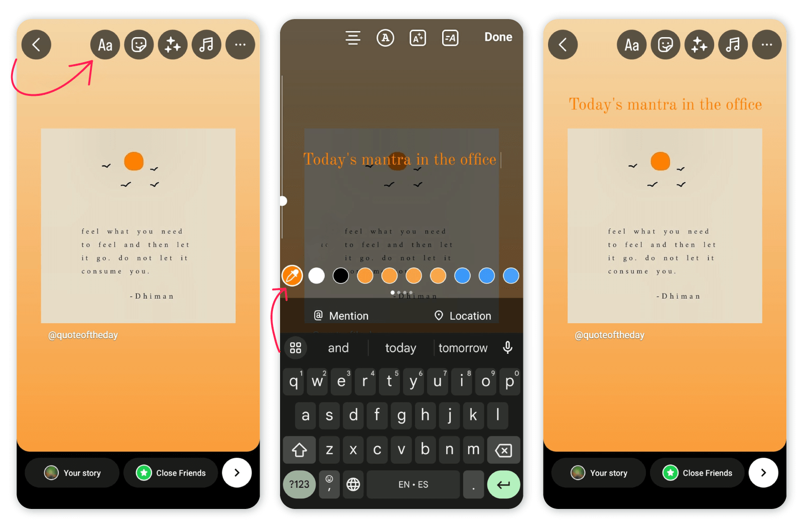 How to repost a story on Instagram?