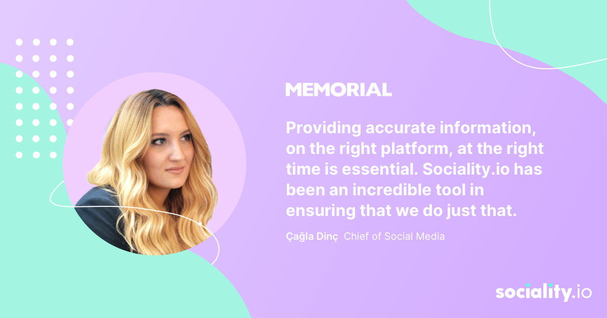 Memorial - Success Story | Sociality.io